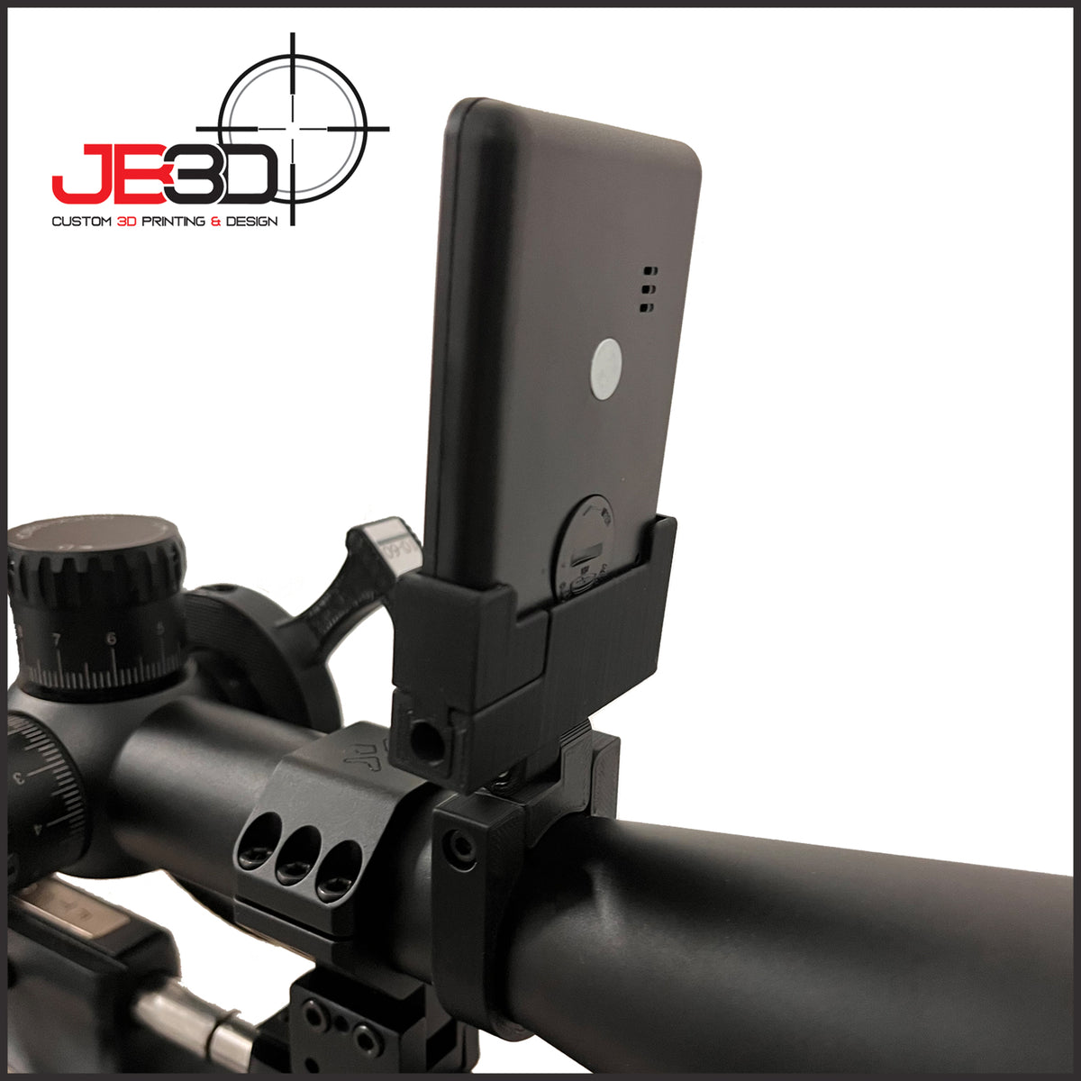 Rifle Scope Timer Clock and mount for Field Target FT HFT 25mm 30mm 34 ...